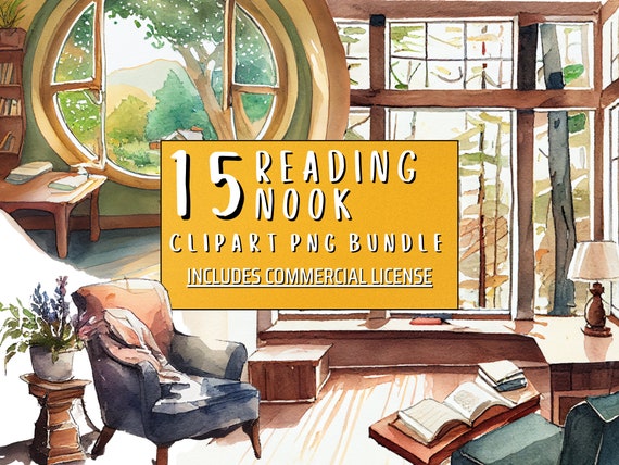 Book Corner Designs Clipart