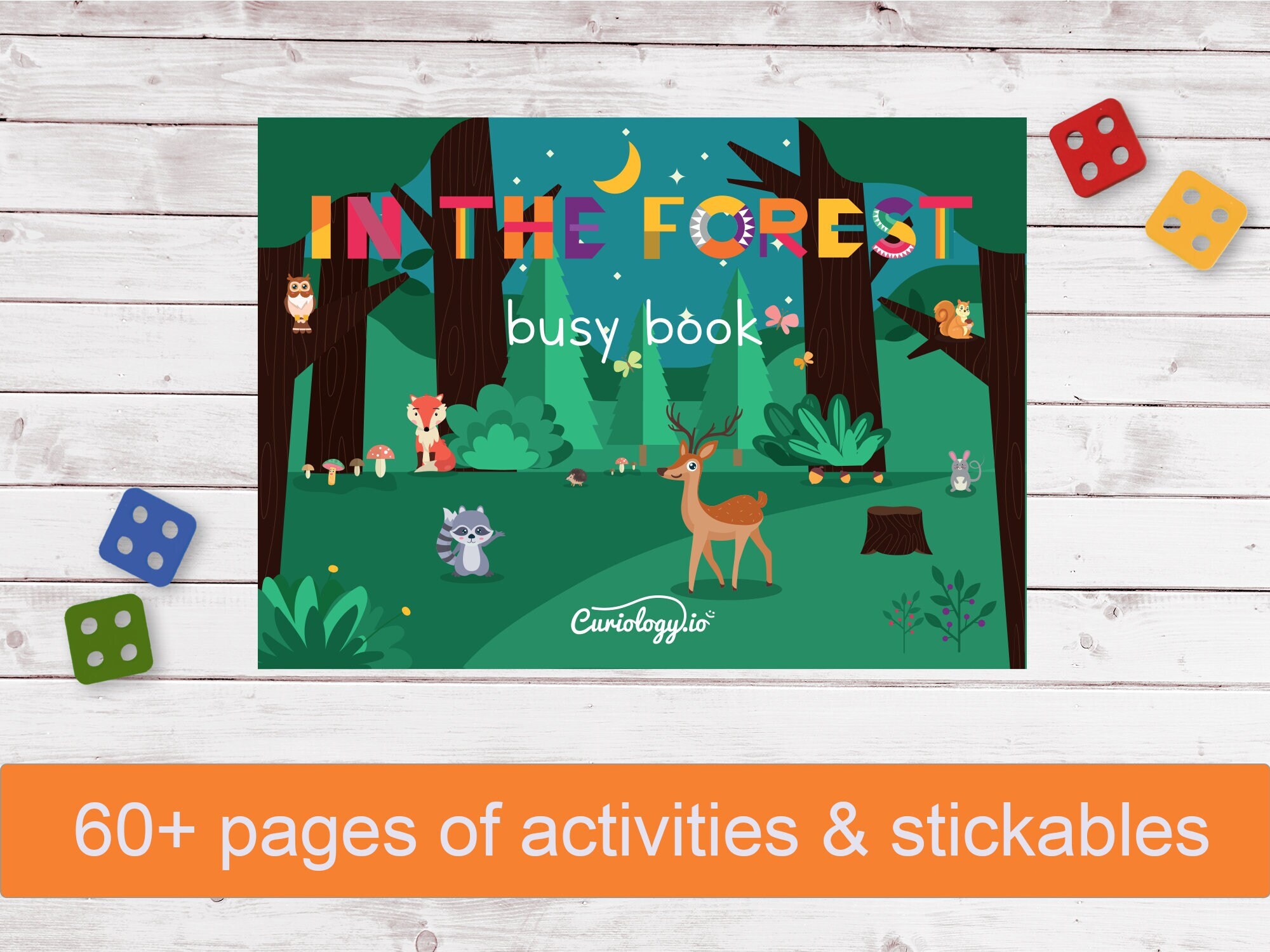Forest Busy Book Busy Book Printable Toddler Busy Book - Etsy UK