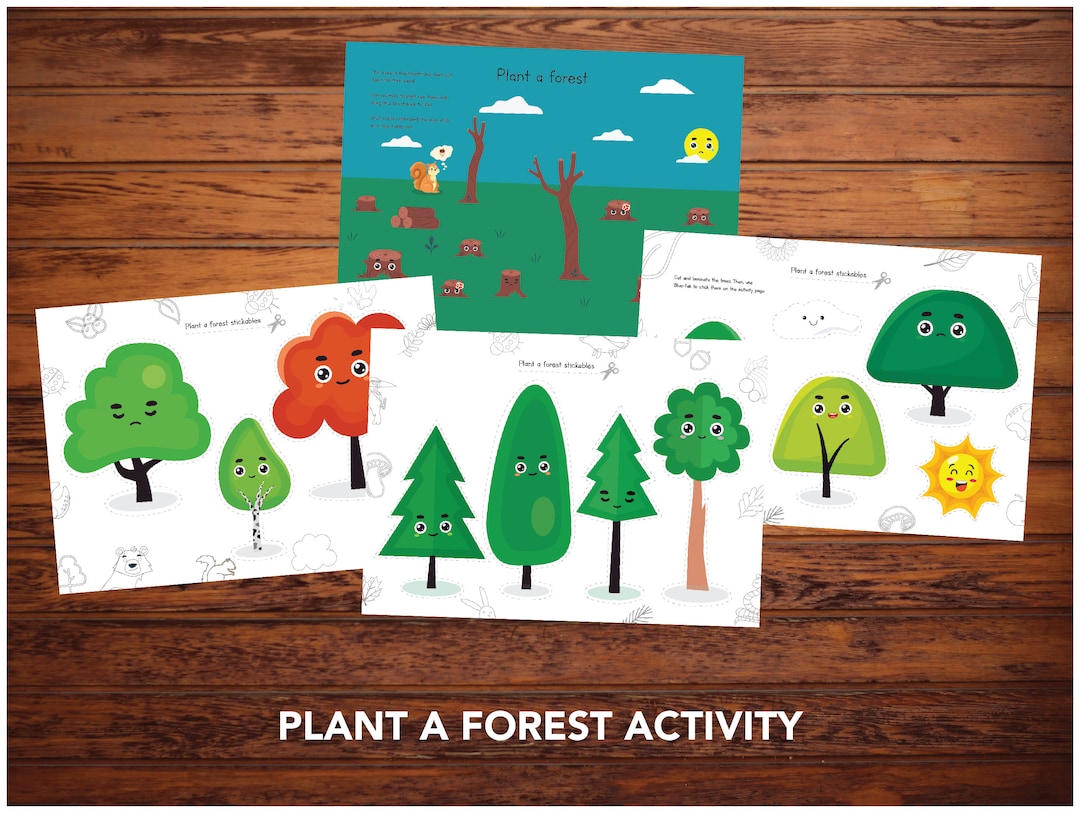 Plant a Forest, Plant Activity for Kids, Plant Activities Preschool ...