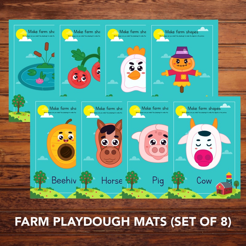 Farm Play Mat - Etsy