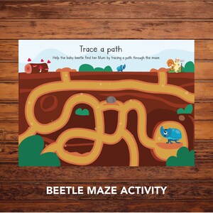 Forest Busy Book, Busy Book Printable, Toddler Busy Book Printable ...