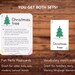 Christmas Flashcards Set, Printable Holiday Flashcards, Christmas Decor ...