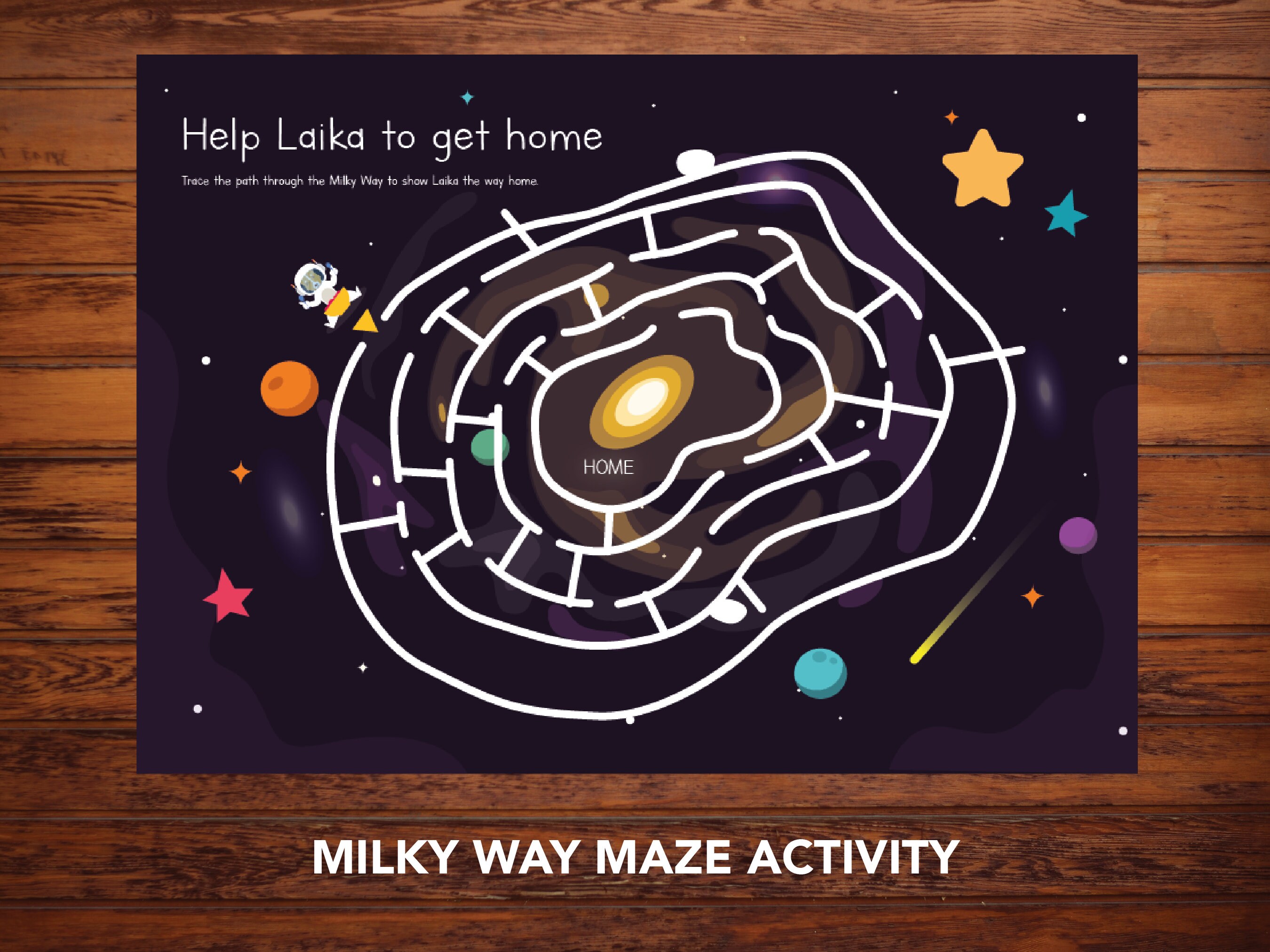 Maze Bundle Activity Set, Printable Brain-teaser Game, Kids Cognitive ...