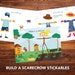 Build a Scarecrow Craft, Printable Activity for Kids, Thanksgiving ...