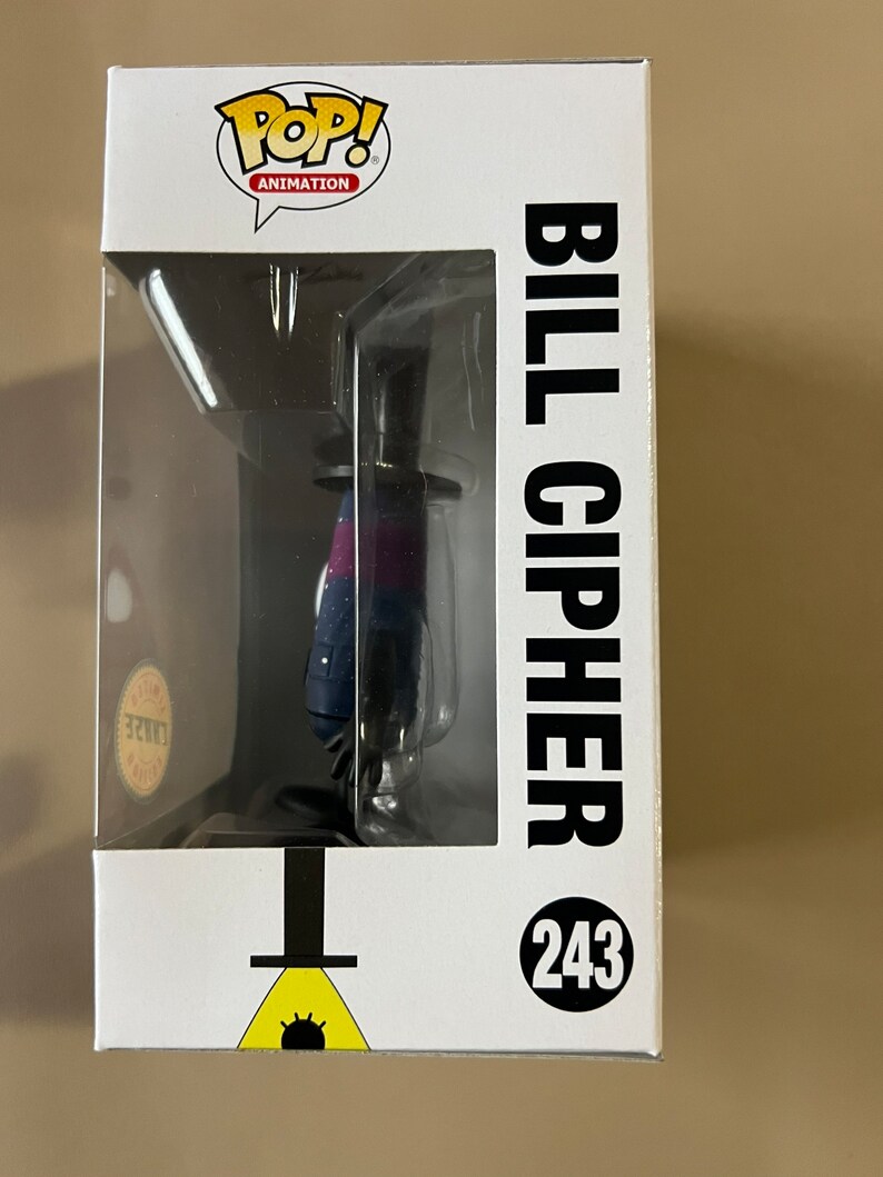 Funko Pop Bill Cipher Chase galaxy 243 Protector check Pictures for ...