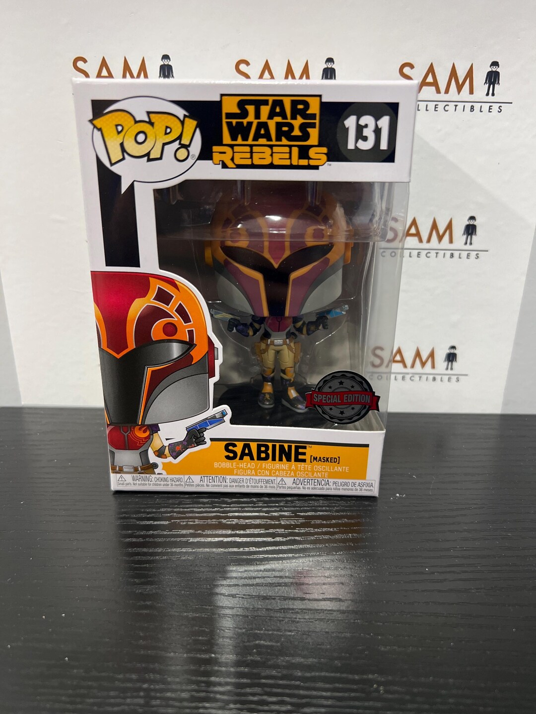 Funko Pop ( Masked ) Exclusive # 131 + Protector - Etsy