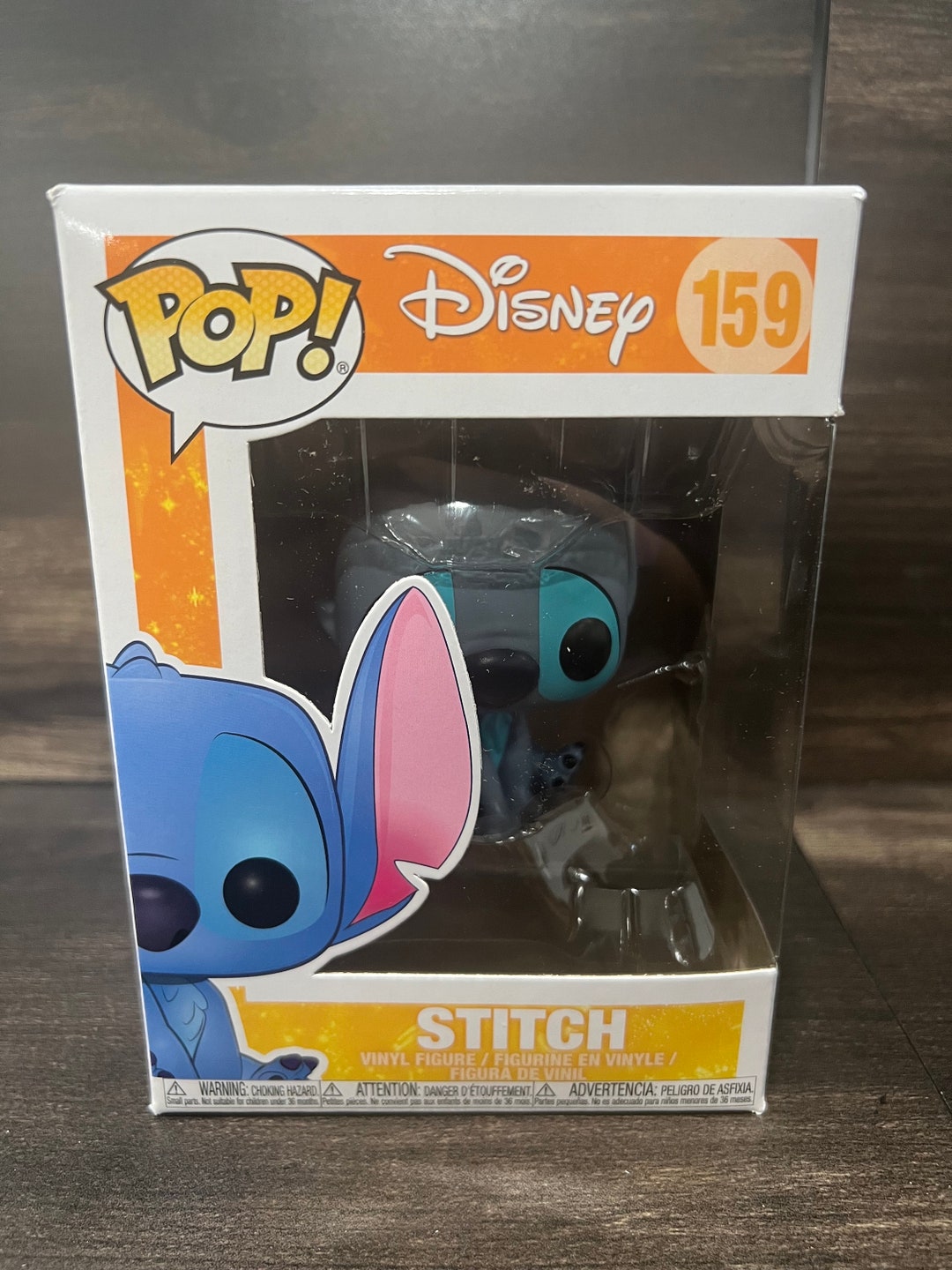 Funko Pop! Stitch Sitting 159 + Protector - Etsy