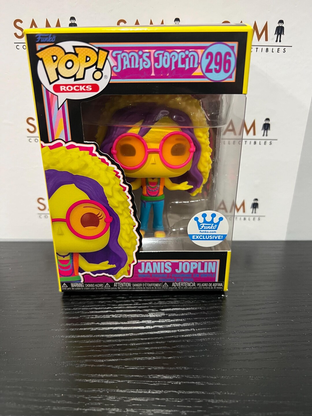 Janis 296 Funko Pop Black Light Exclusive Protector - Etsy