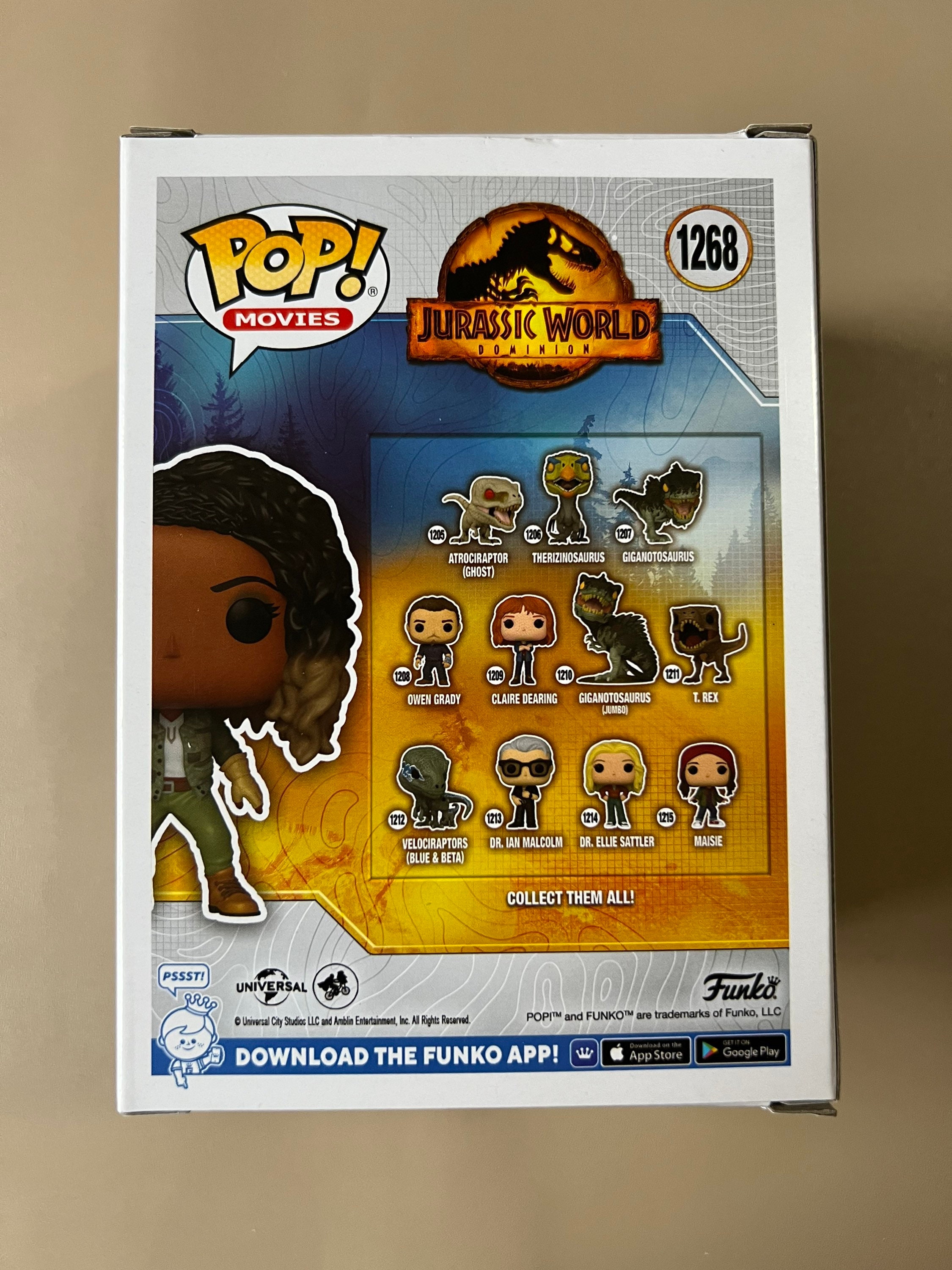 Jurassic World Kayla Funko Pop 1268 Fall Convention 2022 - Etsy