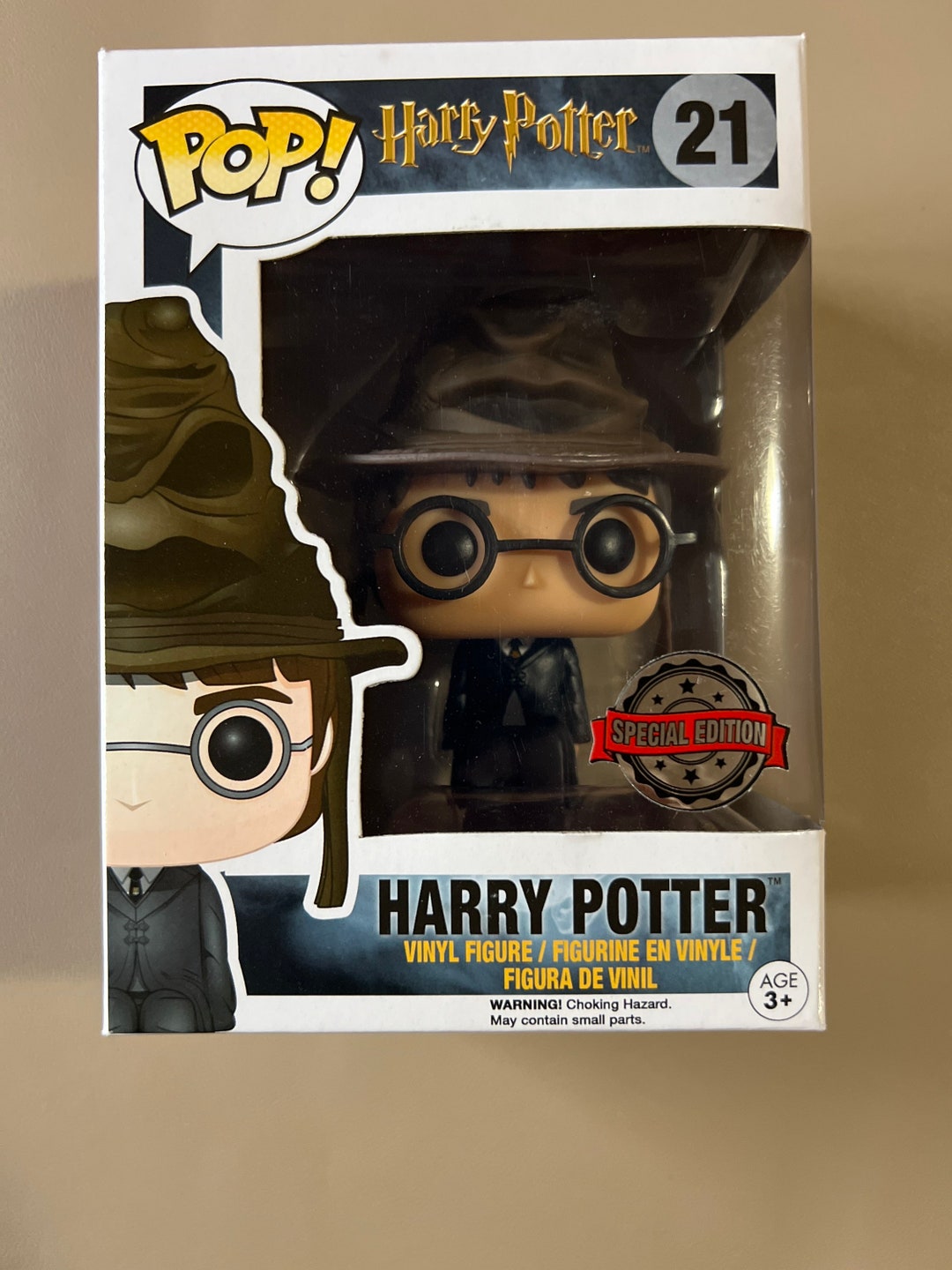 Harry Potter With Sorting Hat Funko Pop 21 Protector check - Etsy