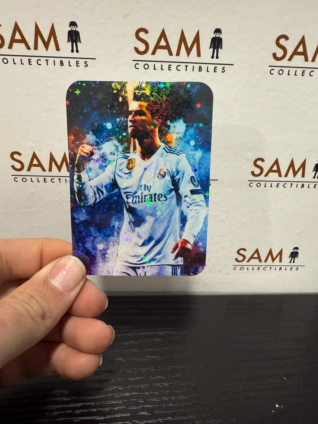 HOLO CRISTIANO RONALDO Card Ronaldo Soccer Card (limited Edition) - Etsy