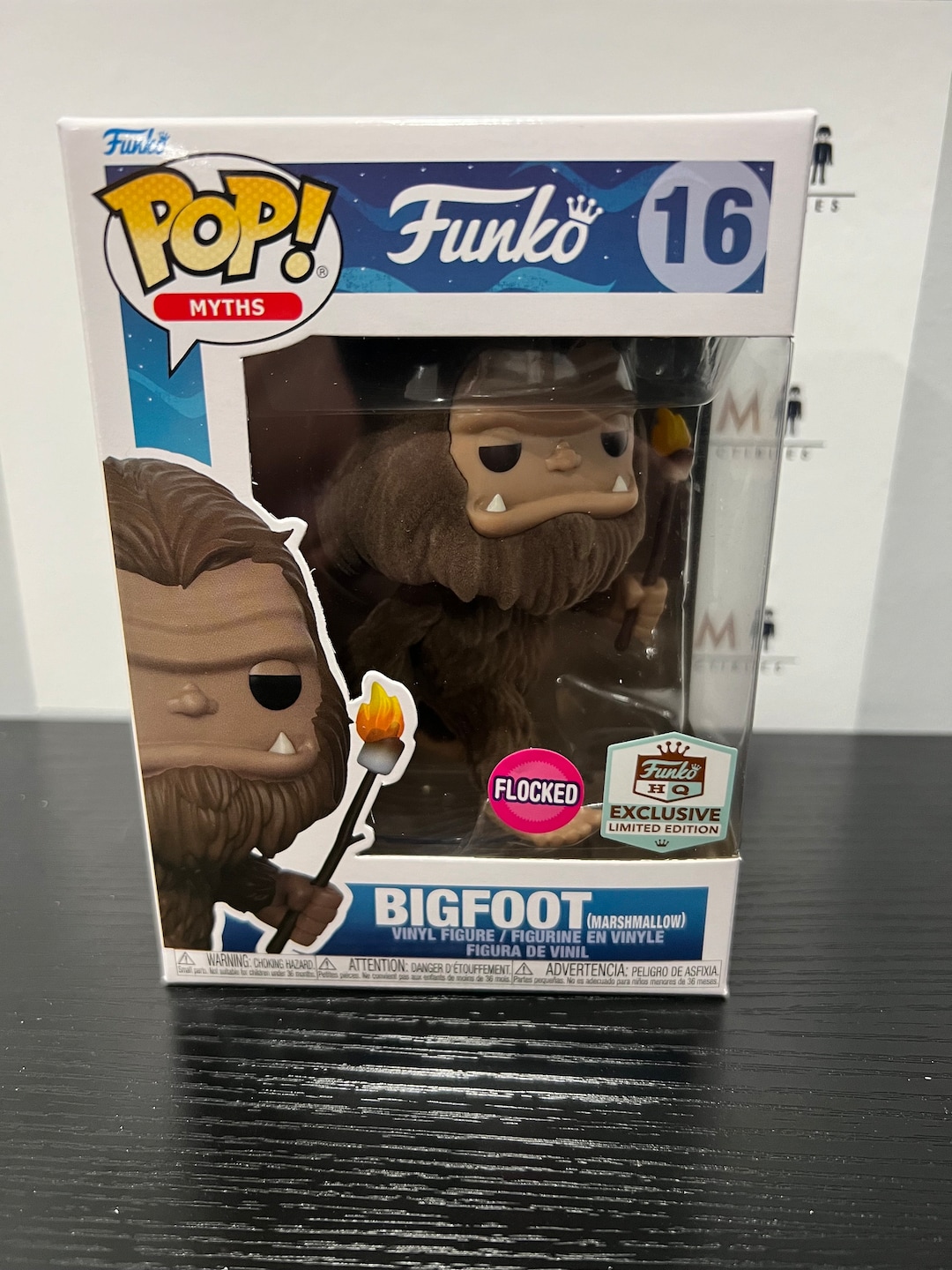 Funko Pop Myths Bigfoot flocked Funko HQ 16 Protector - Etsy