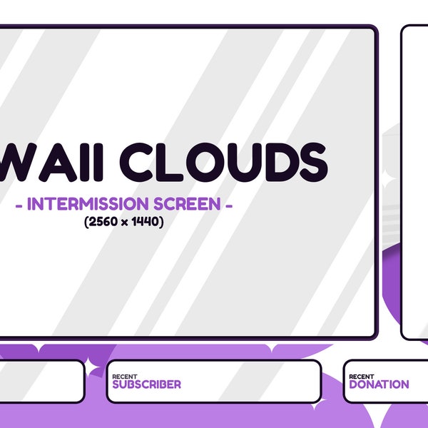 Intermission Screen - Etsy