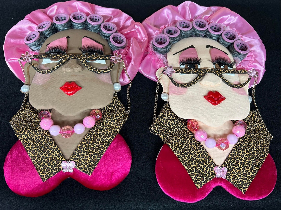 Glam Maw , Glam Maw Wreath Attachment, Wreath Embellishment, 3 D ...