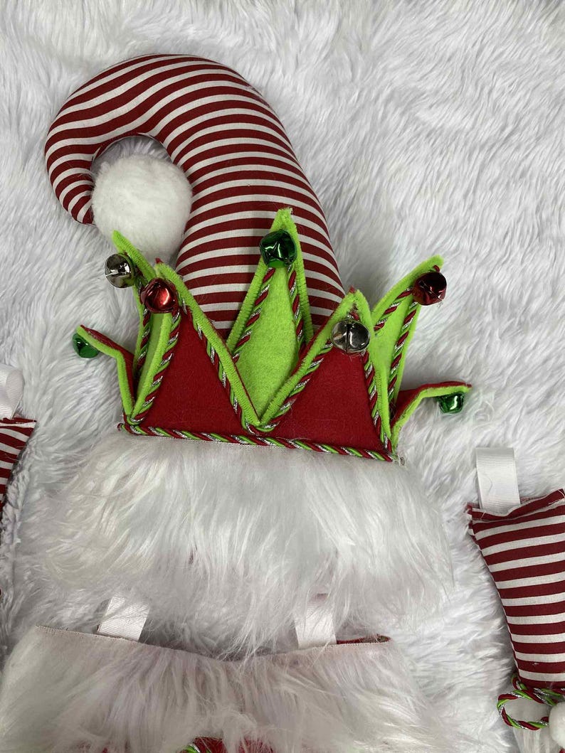 Christmas Elf, Elf Wreath Attachment, Elf, Winter Elf, 4 Pc Elf Set ...