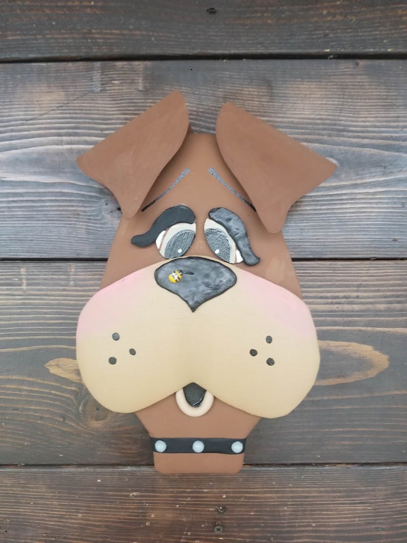 Snippy the Dog Wreath Attachment, Dog Lover/pet, Dog Wreath ...