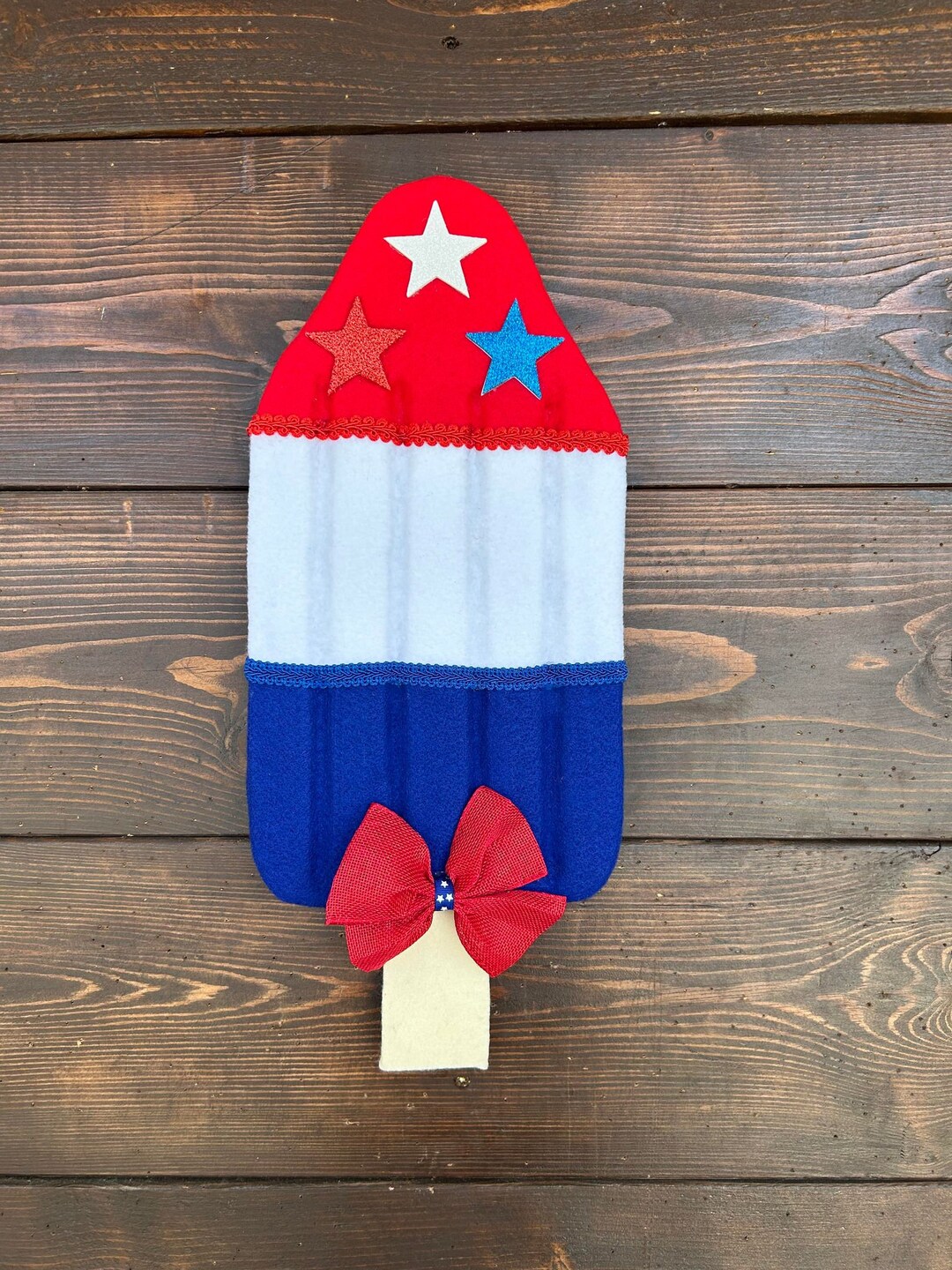 Patriotic Popsicle , July 4th Popsicle , Summertime Popsicle - Etsy