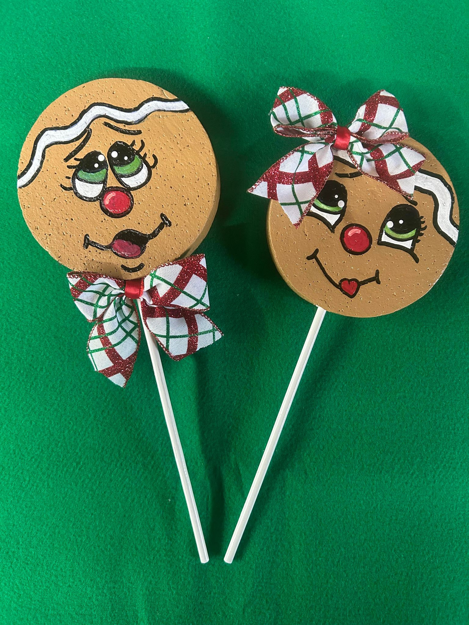 Gingerbread Lollipop - Christmas Lollipop - Lollipop Decor - Candy ...