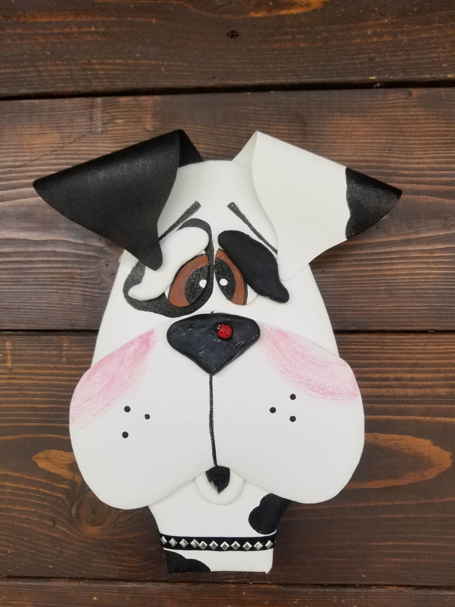 Snippy the Dog Wreath Attachment, Dog Lover/pet, Dog Wreath ...