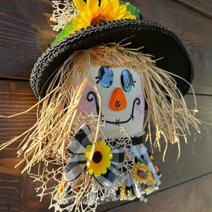 Haystack Wreath Attachment, Haystack the Scarecrow, Scarecrow Wreath ...