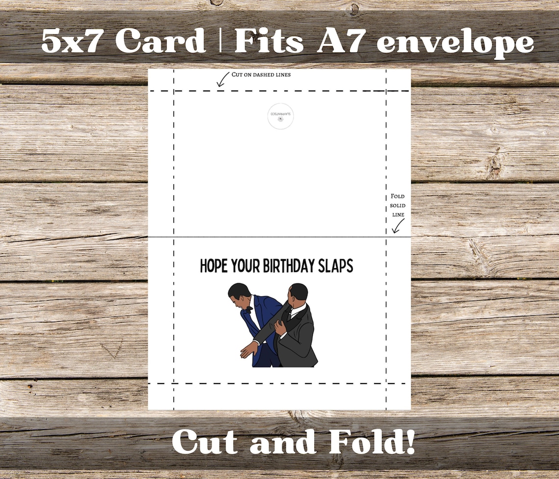 Printable Happy Birthday Card | Digital Meme Birthday Card | Print at ...