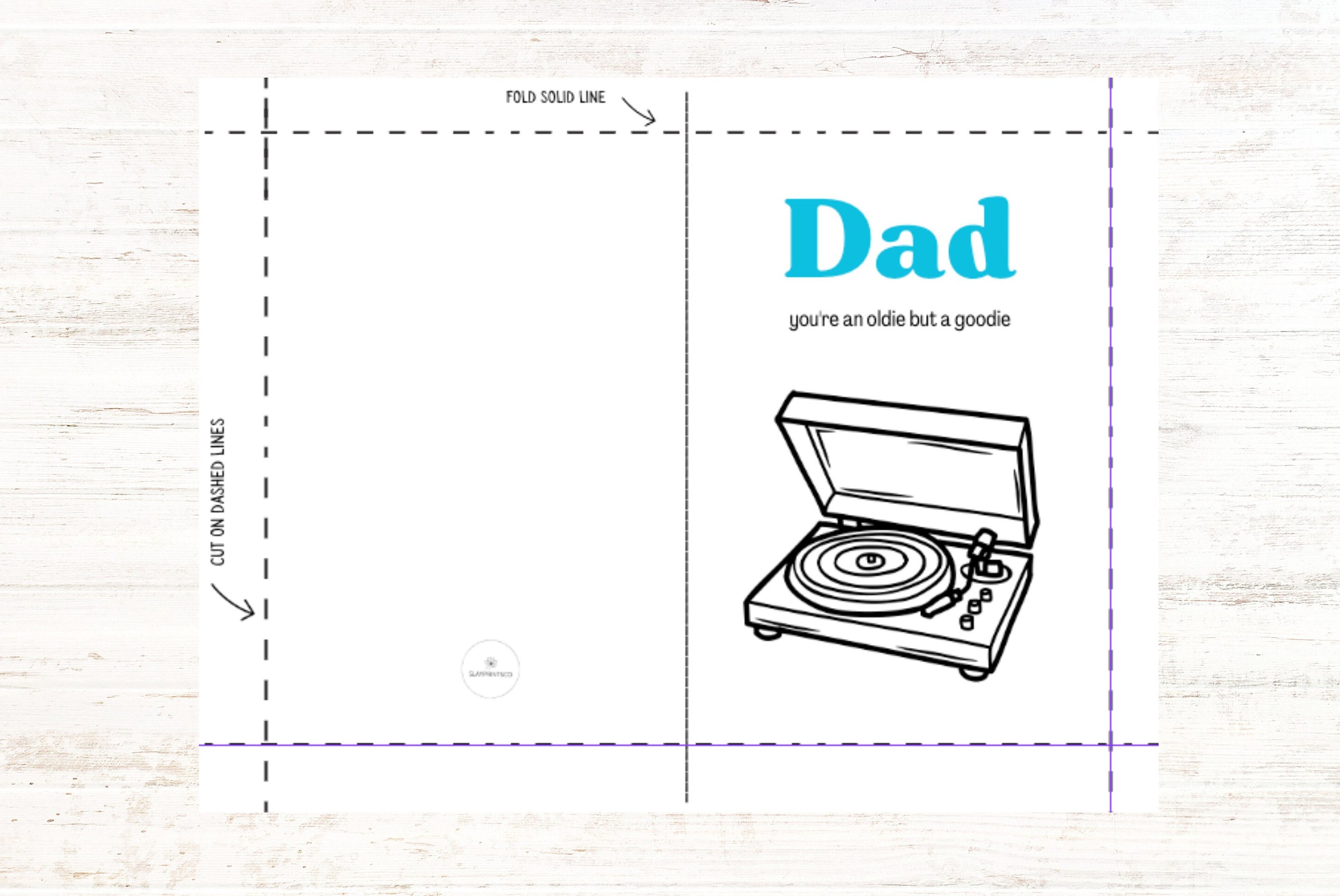 Funny Printable Father's Day Card | Instant Download Father's Card ...