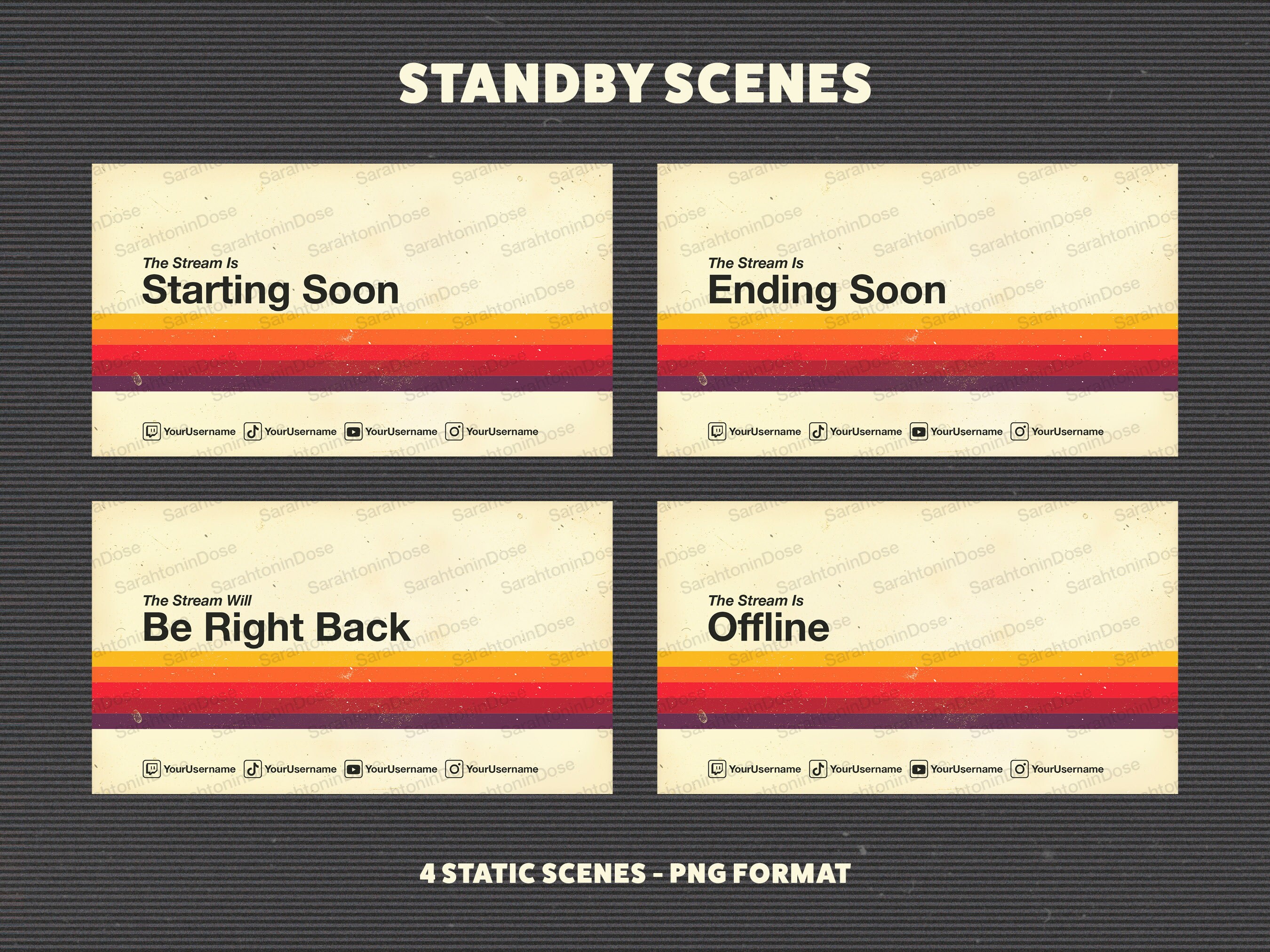 Classic Retro 80s VHS Twitch Stream Pack / ANIMATED Alerts and - Etsy UK