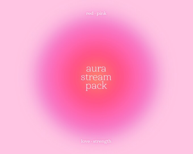 ANIMATED Pretty Aura Stream Pack / Animated Scenes and Transitions ...