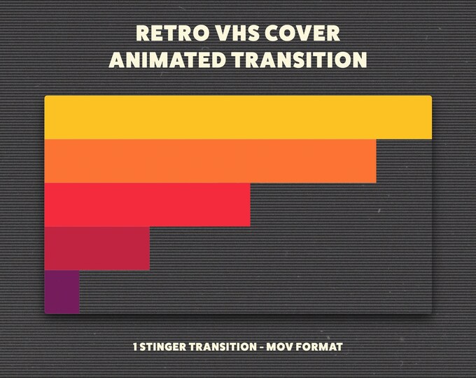 Classic Retro 80s VHS Twitch Stream Transition/ GIF Format / Nostalgic ...