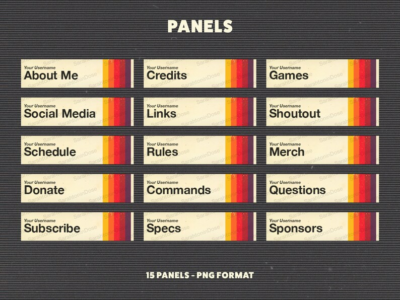 Classic Retro 80s VHS Twitch Stream Pack / ANIMATED Alerts and - Etsy
