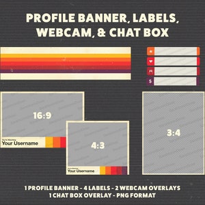 Classic Retro 80s VHS Twitch Stream Pack / ANIMATED Alerts and - Etsy