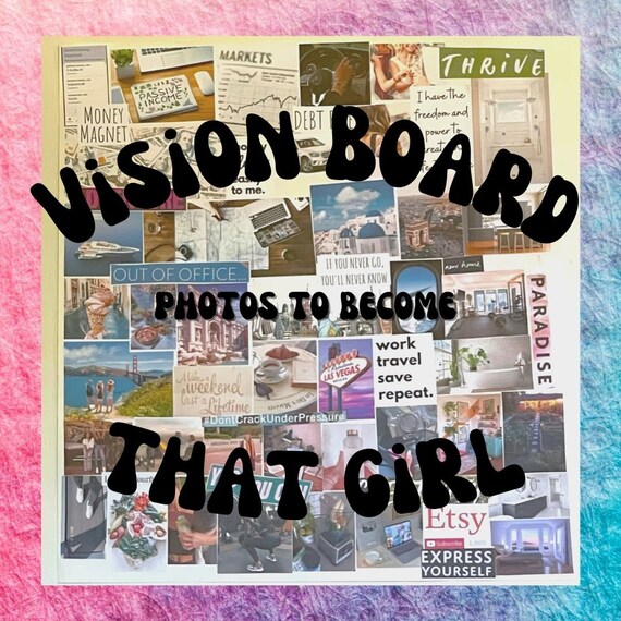 Vision or Mood Board That Girl Printable - Etsy