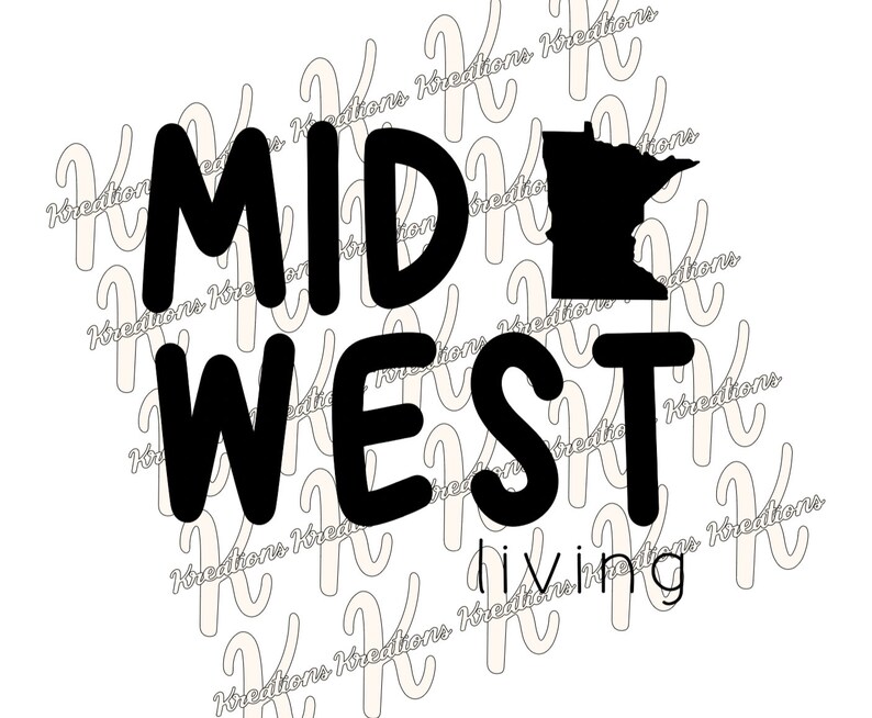 Minnesota Midwest SVG PNG Digital File Instant Download - Etsy