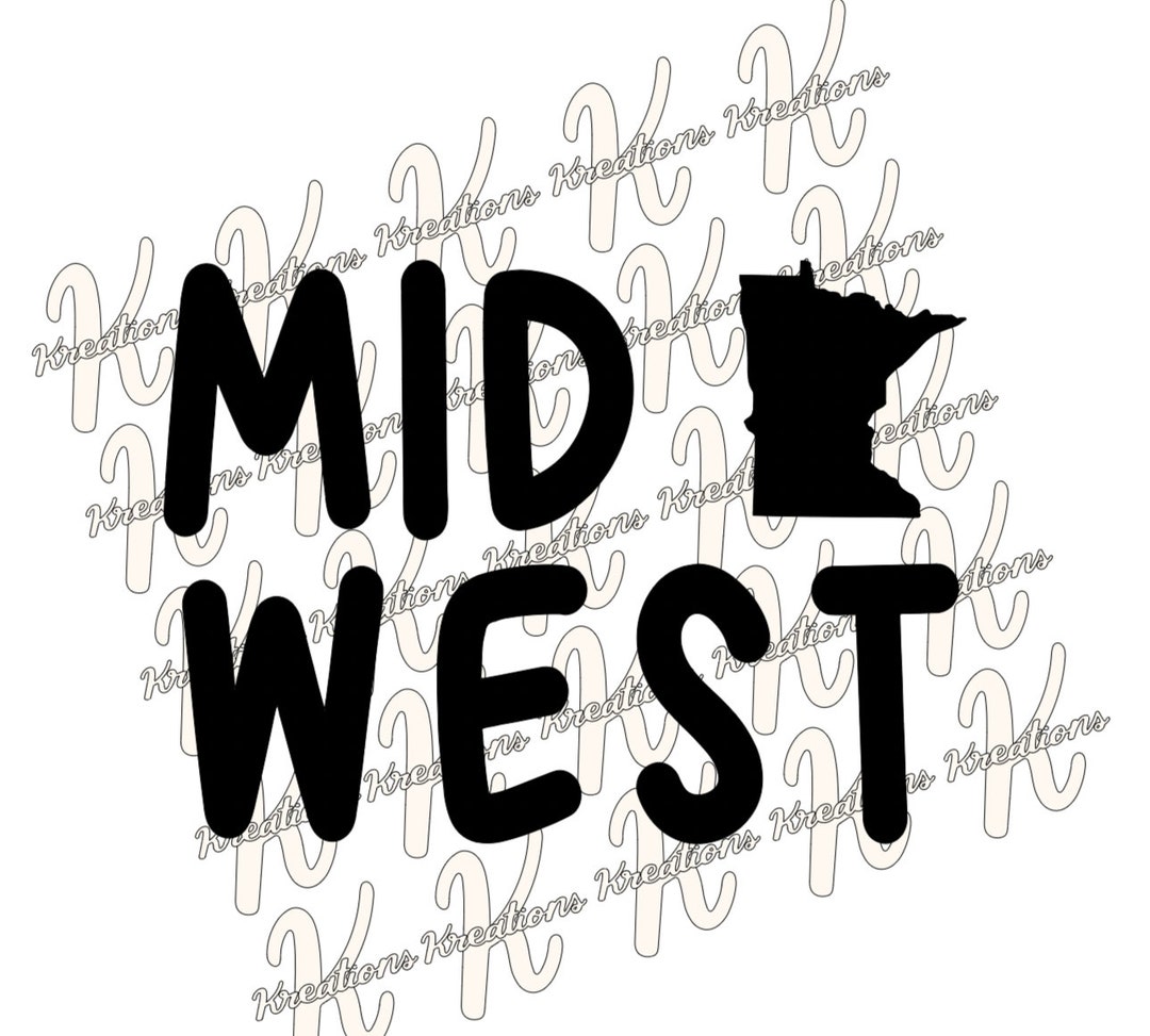 Minnesota Midwest SVG PNG Digital File Instant Download - Etsy