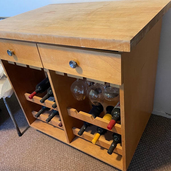 Wine Storage Cabinet - Etsy