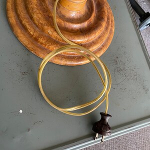 Wood Carved Lamp - Etsy
