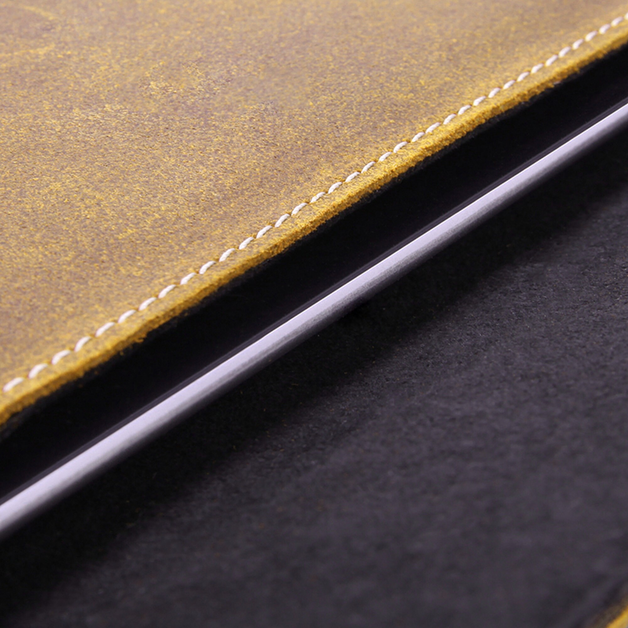 Leather Portfolio Document Organizer A4 Document Holder Paper Document ...