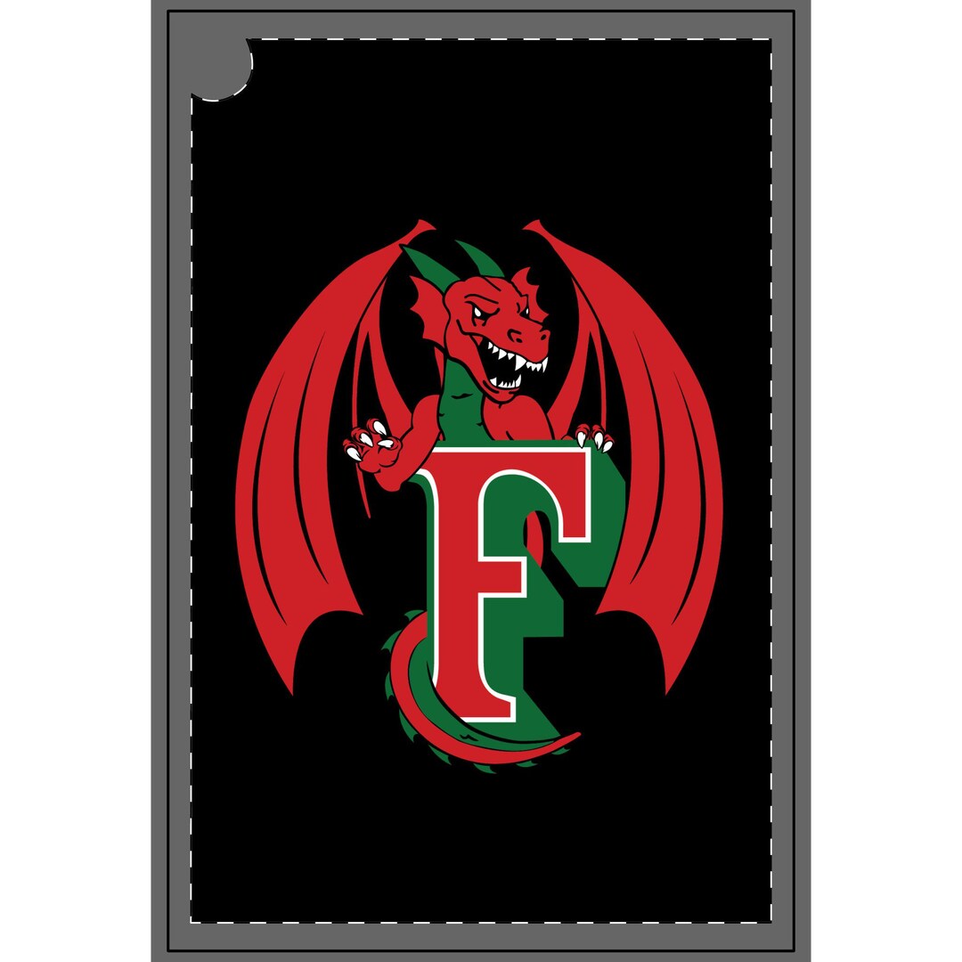 Fulton Red Dragon Golf Towels - Etsy