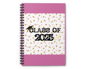 Class of 2025 Spiral Notebook - Ruled Line - Etsy