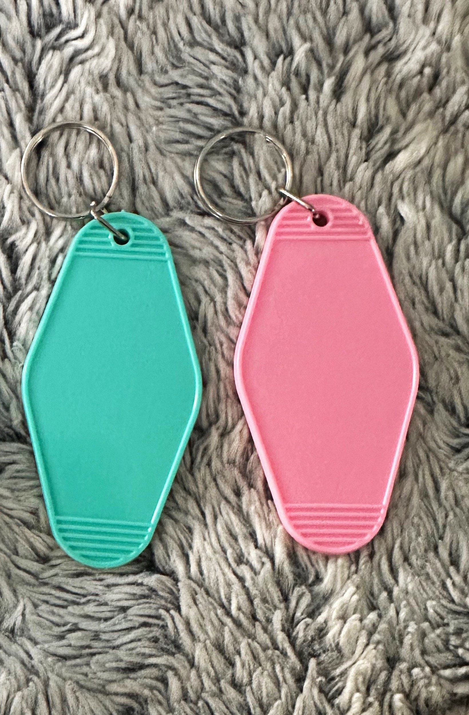 Retro Motel 'bad Ass Babes Club' Keychain, Hotel Key Tag, Perfect ...