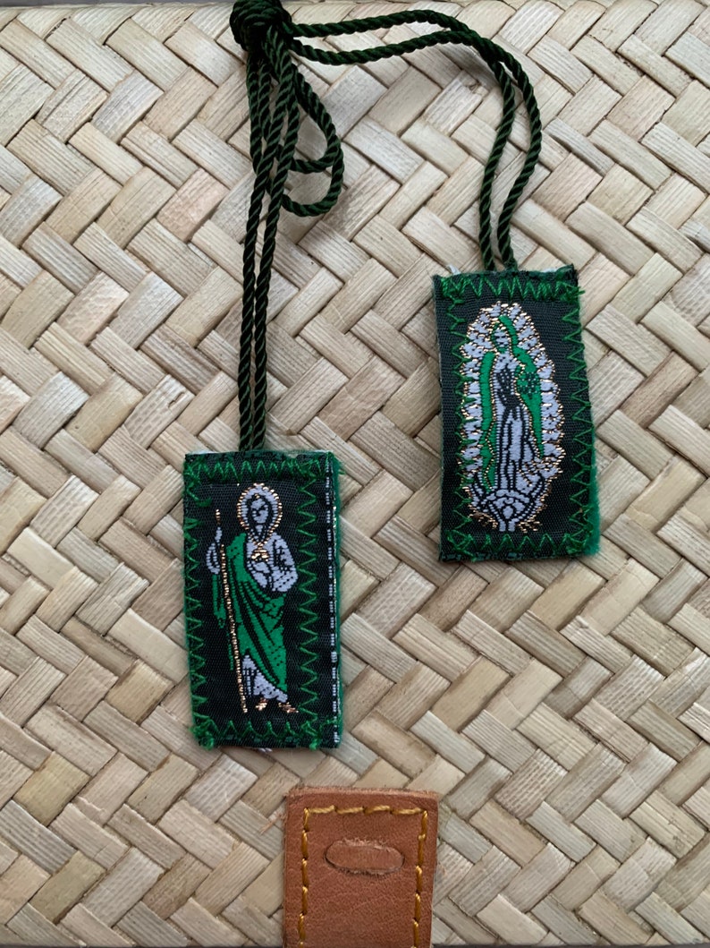 Virgin Mary and Saint Jude Scapular, Scapulario De Virgen De Guadalupe ...