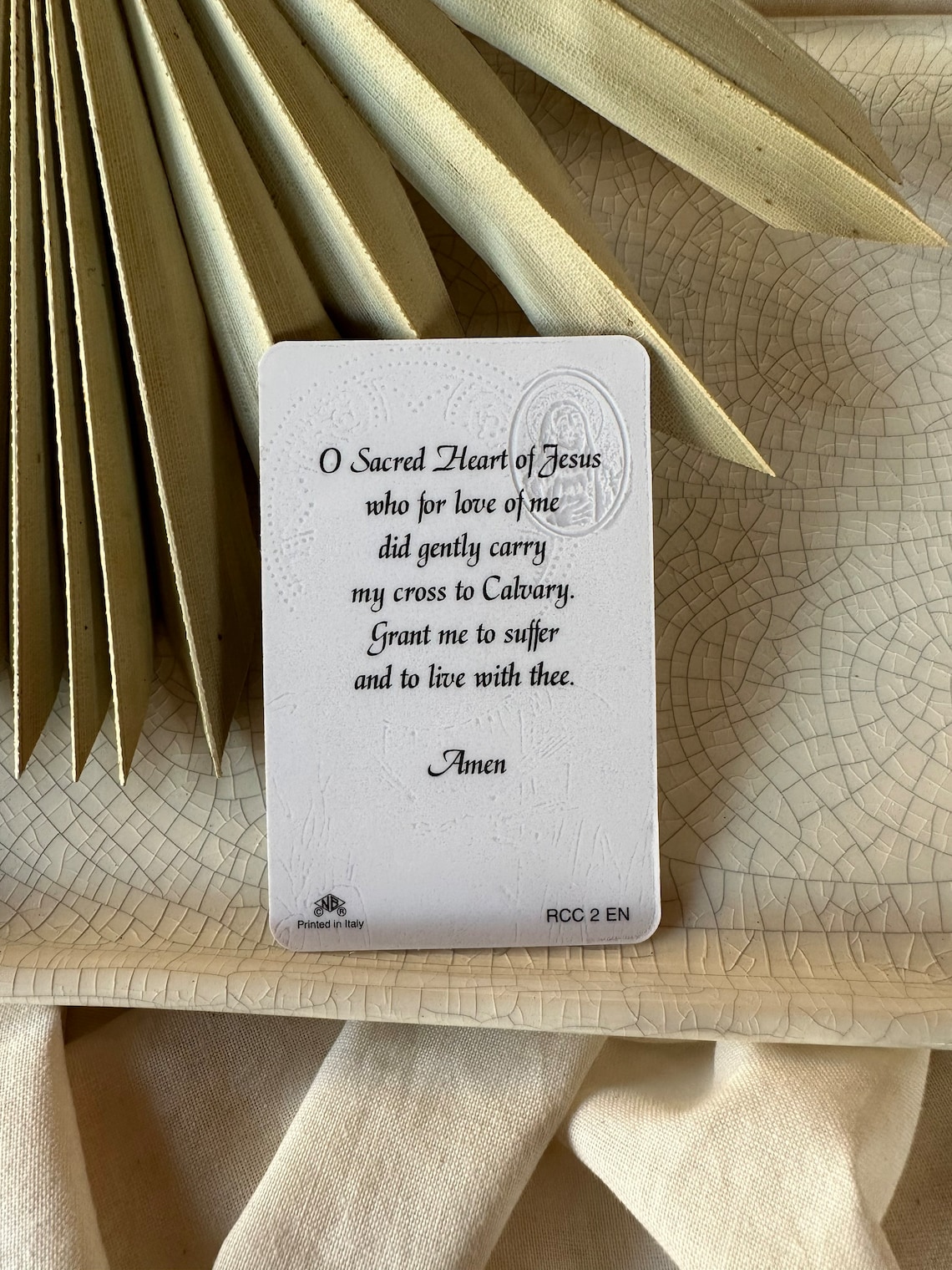 Sacred Heart of Jesus Holy Prayer Card, Wallet Size Prayer Card,praying ...