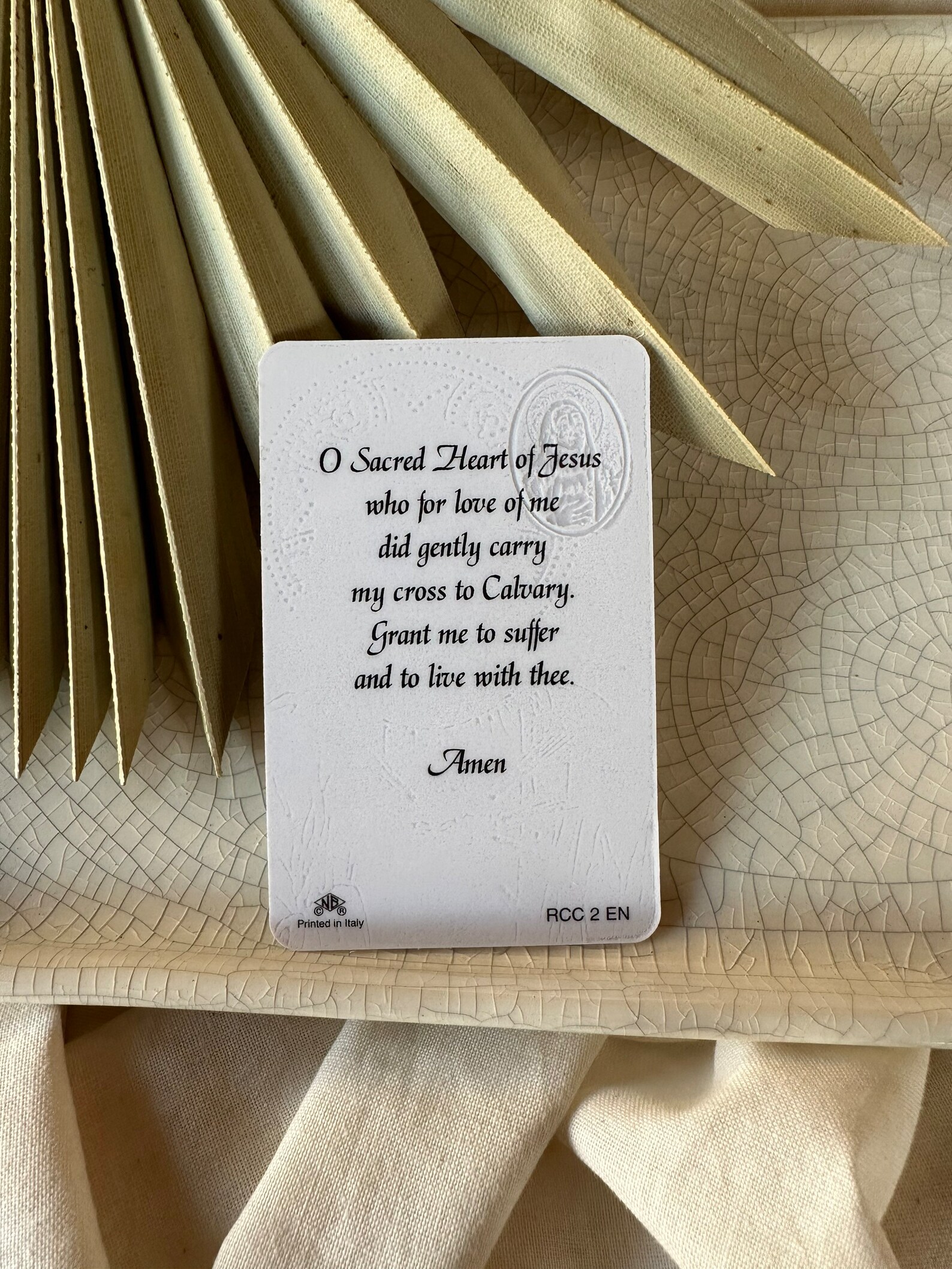 Sacred Heart of Jesus Holy Prayer Card, Wallet Size Prayer Card,praying ...