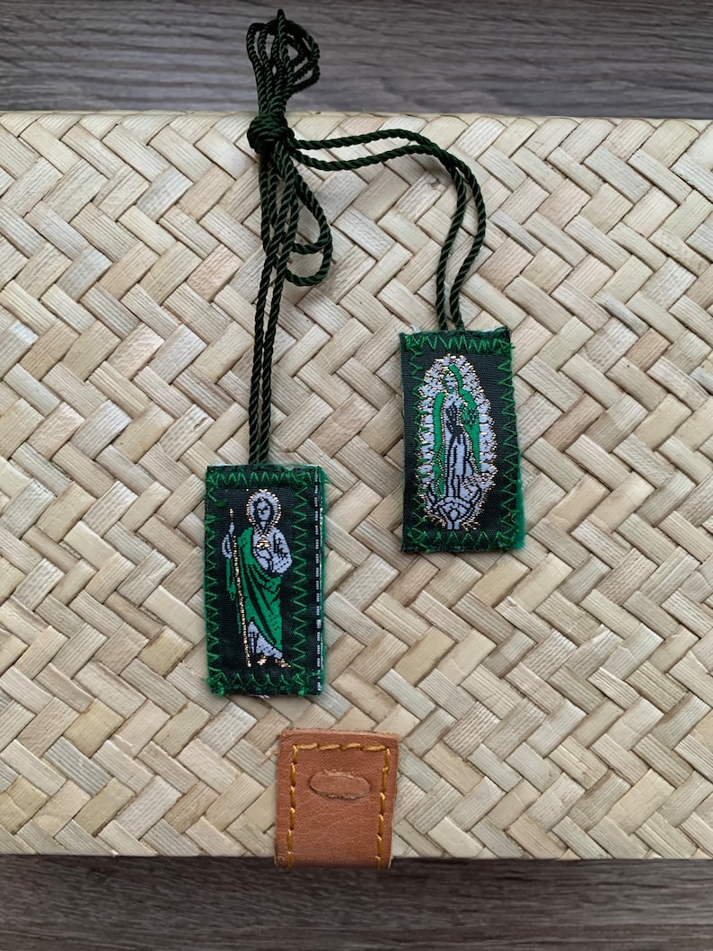 Virgin Mary and Saint Jude Scapular, Scapulario De Virgen De Guadalupe ...