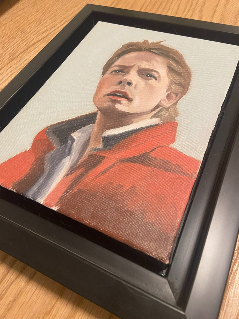 Original Oil Painting, Marty Mcfly, Doc Brown, Back to the Future ...