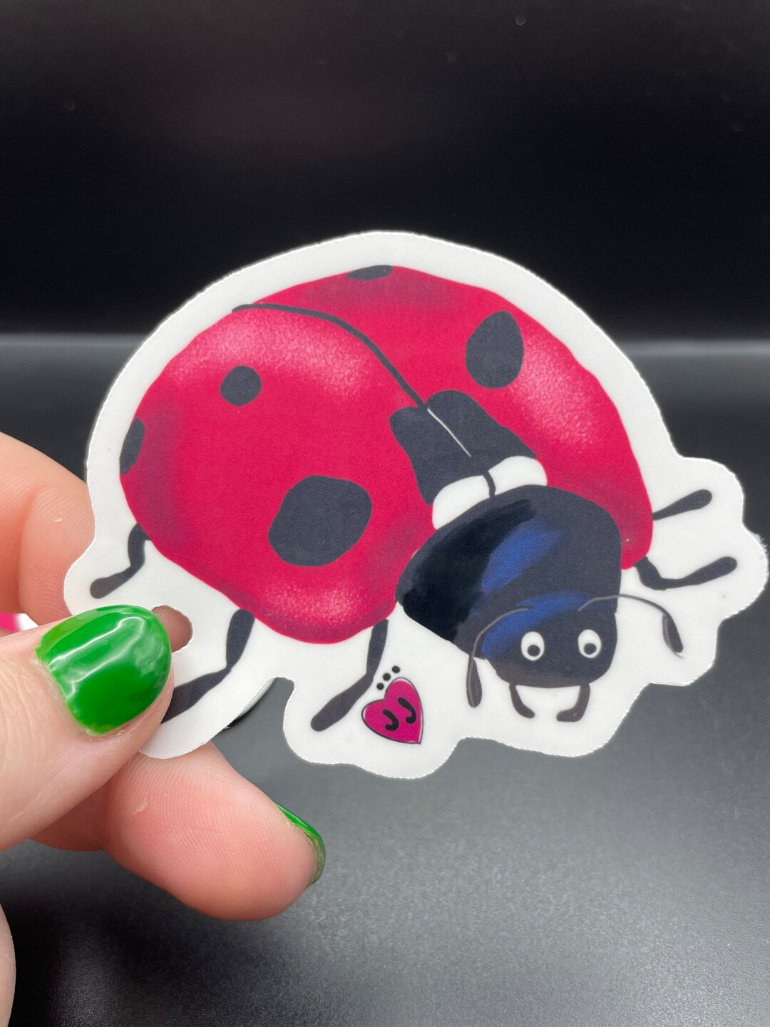 Ladybug Sticker 1 - Etsy