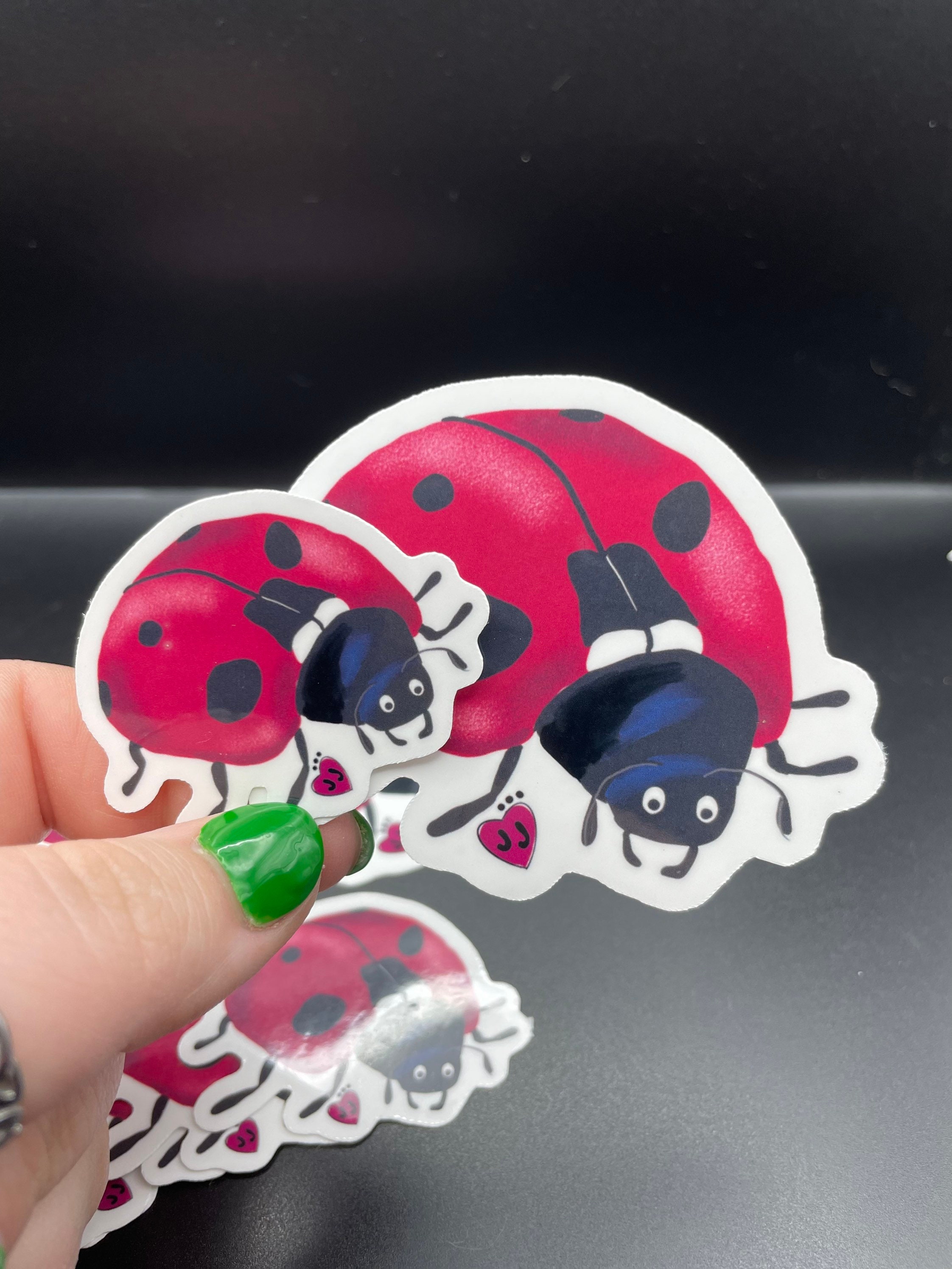 Ladybug Sticker 1 - Etsy