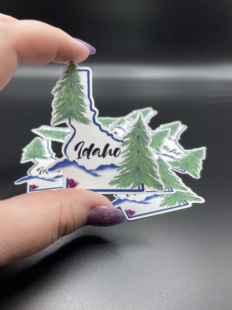 Idaho State Outline Sticker - Etsy