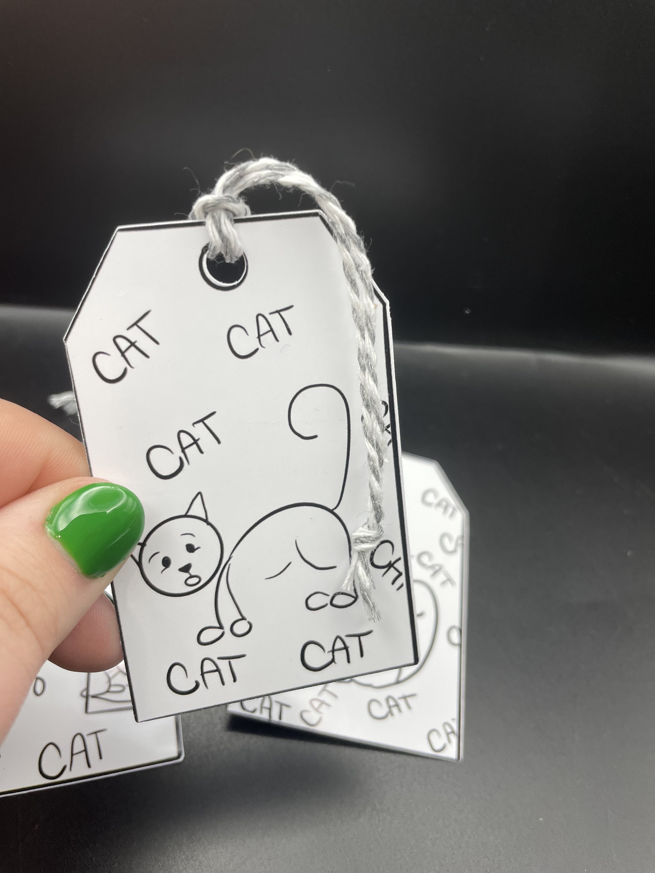 Cat Gift Tags - Etsy