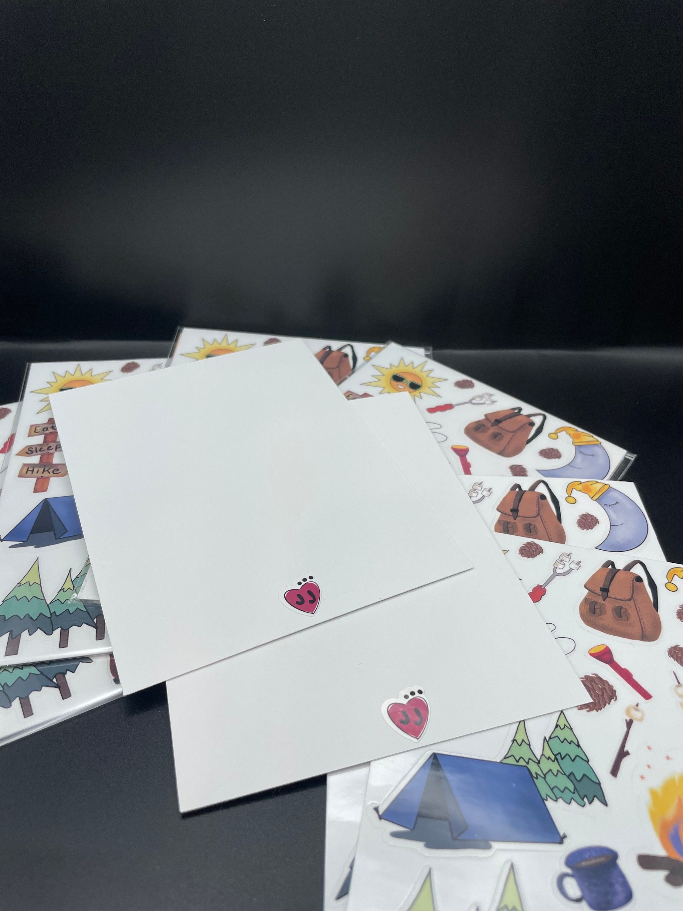 Camping Stickers - Etsy